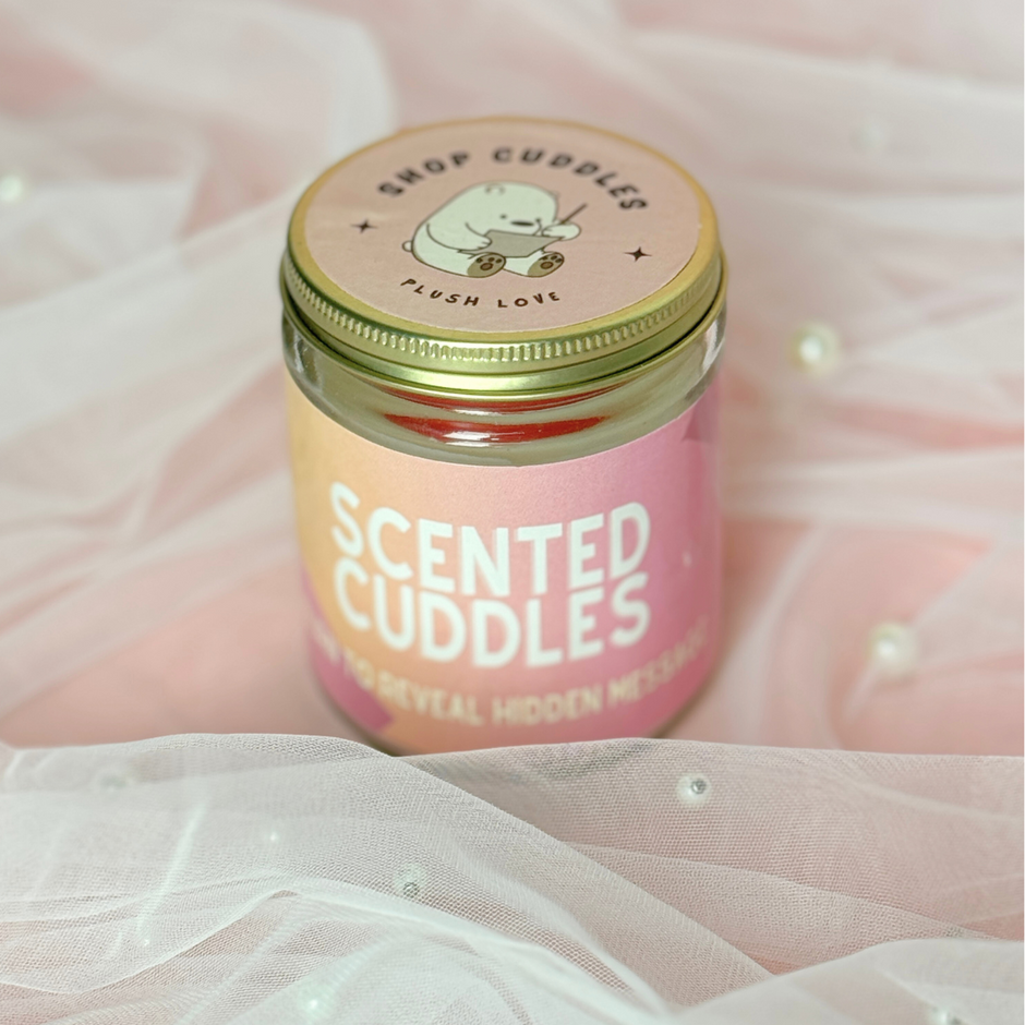 Hidden Message Candles – Cuddles